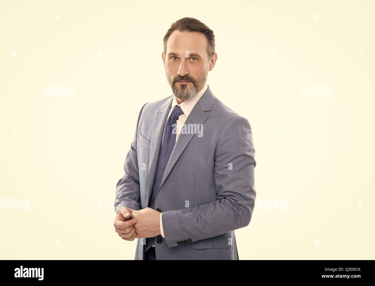 get ready. successful man in businesslike suit. entrepreneur or manager ...