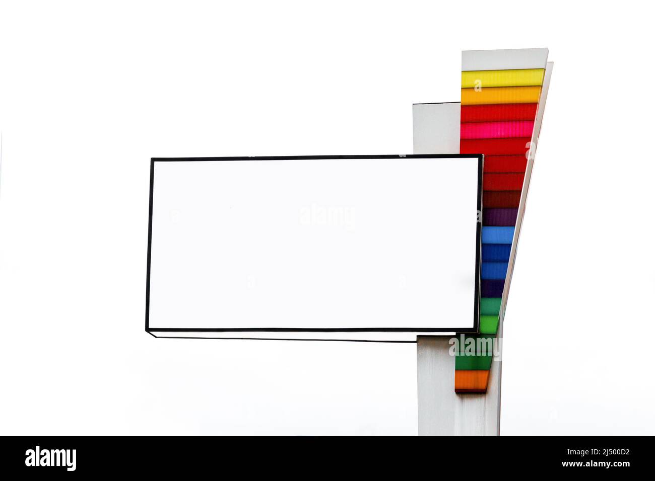 Empty street in city Cut Out Stock Images & Pictures - Alamy