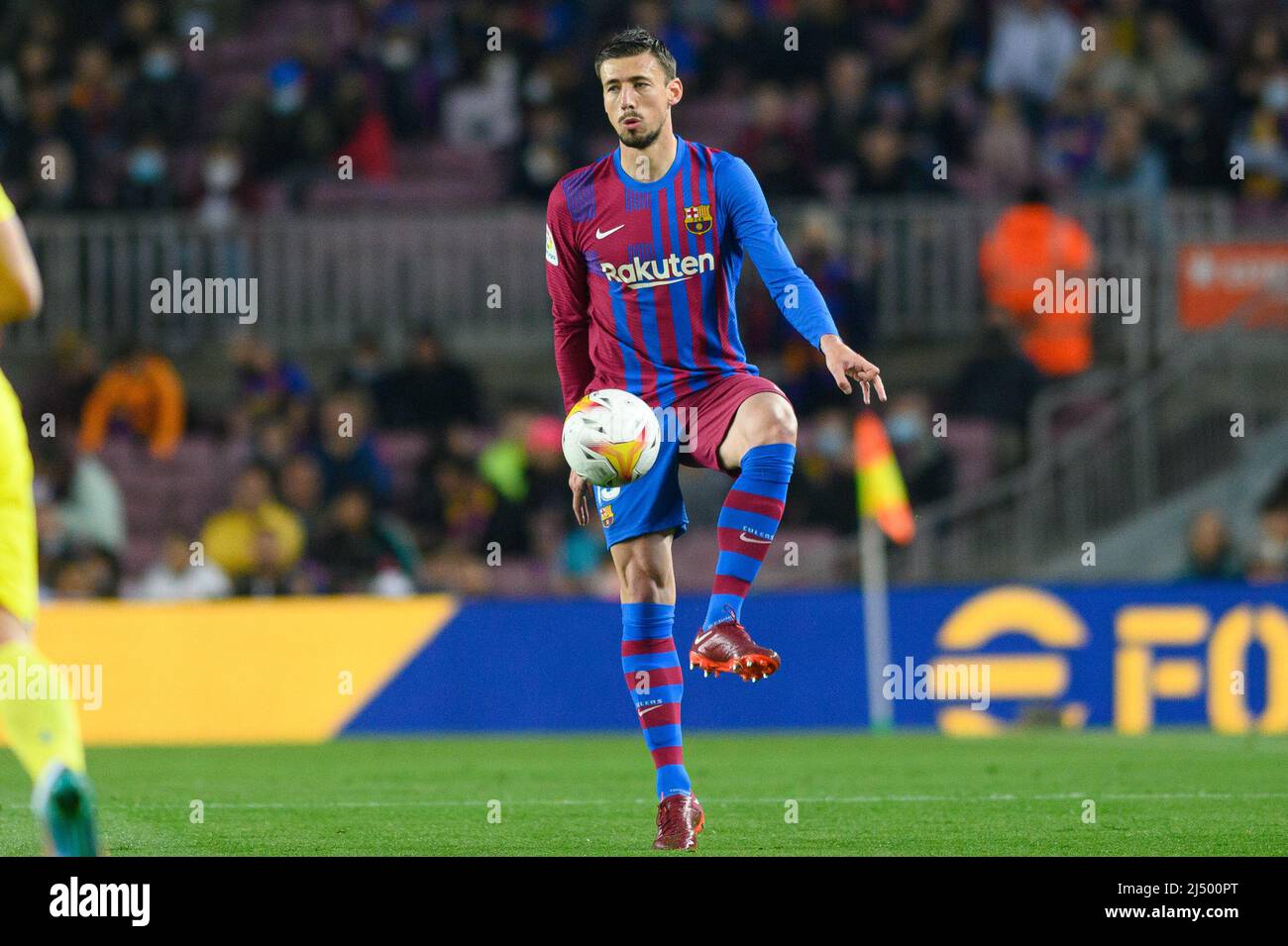 Clement Lenglet of FC Barcelona during the Liga match between FC ...