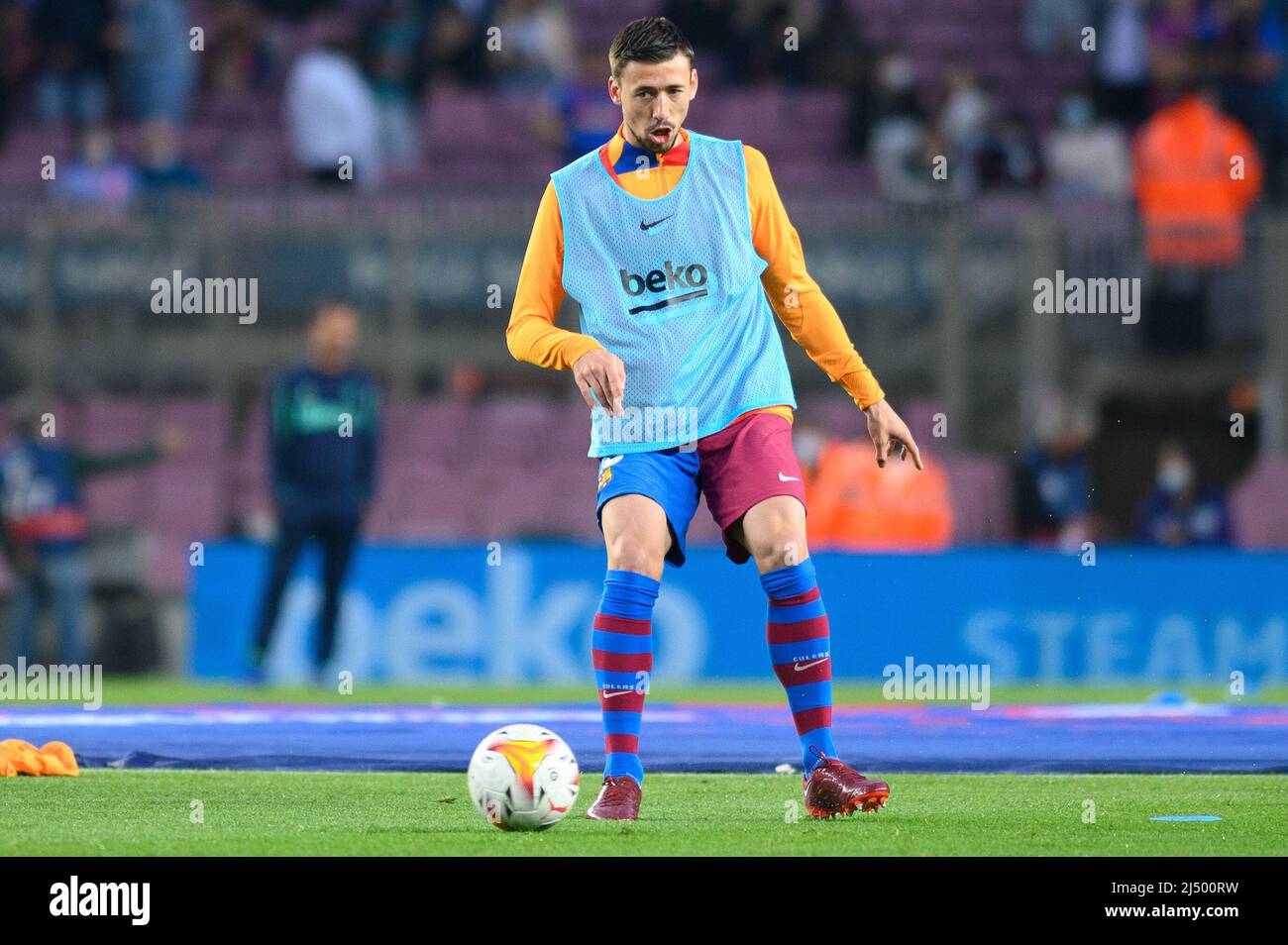 Clement Lenglet of FC Barcelona during the Liga match between FC ...