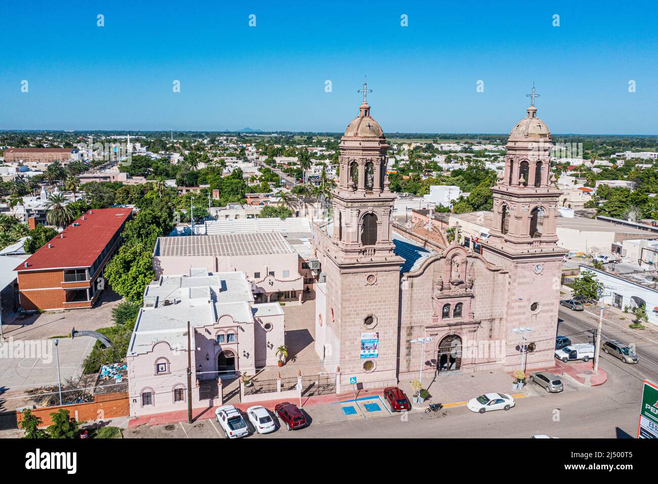parish of the Sacred Heart of Jesus in Navojoa, Sonora Mexico. church ...