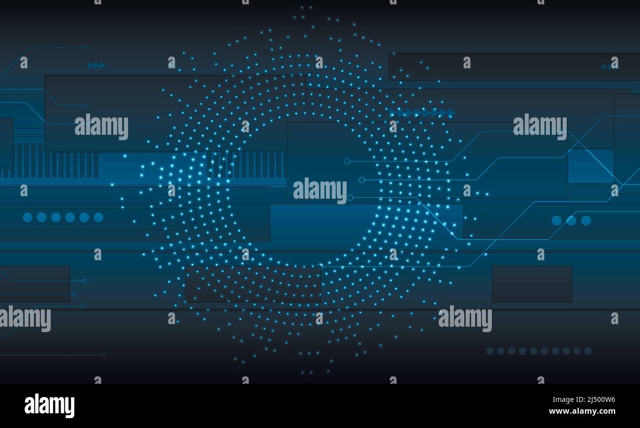 Circle design for cover design. Vector design template. Abstract circle ...