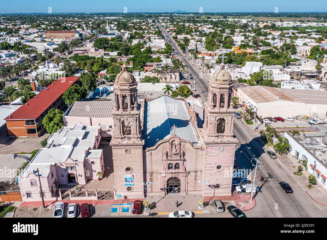 parish of the Sacred Heart of Jesus in Navojoa, Sonora Mexico. church ...