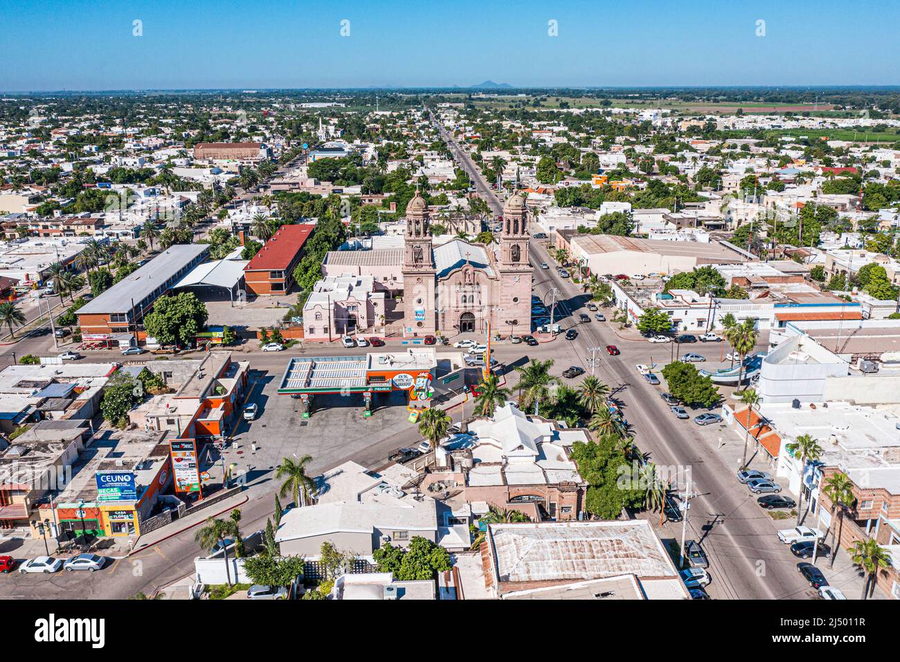 parish of the Sacred Heart of Jesus in Navojoa, Sonora Mexico. church ...