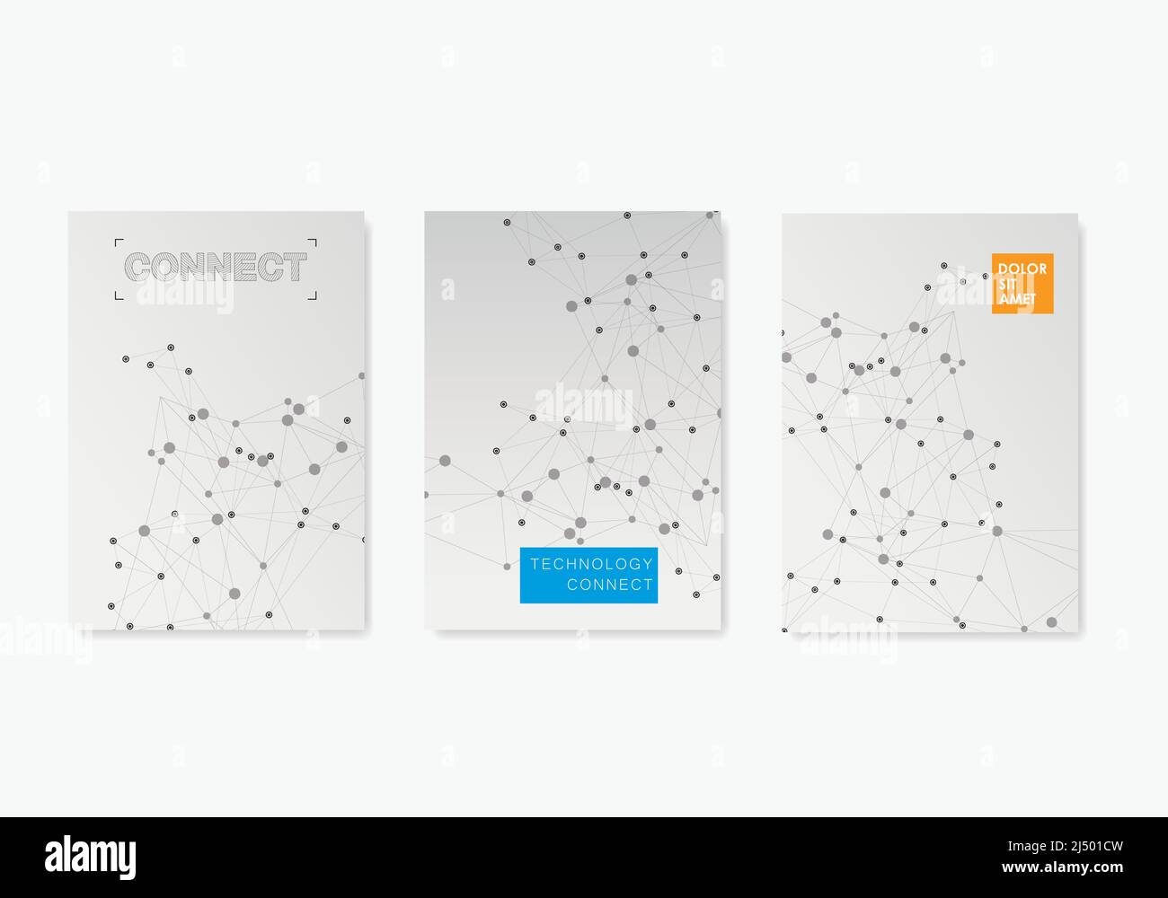 Network connection structure. Communication icon symbol. Vector cover ...