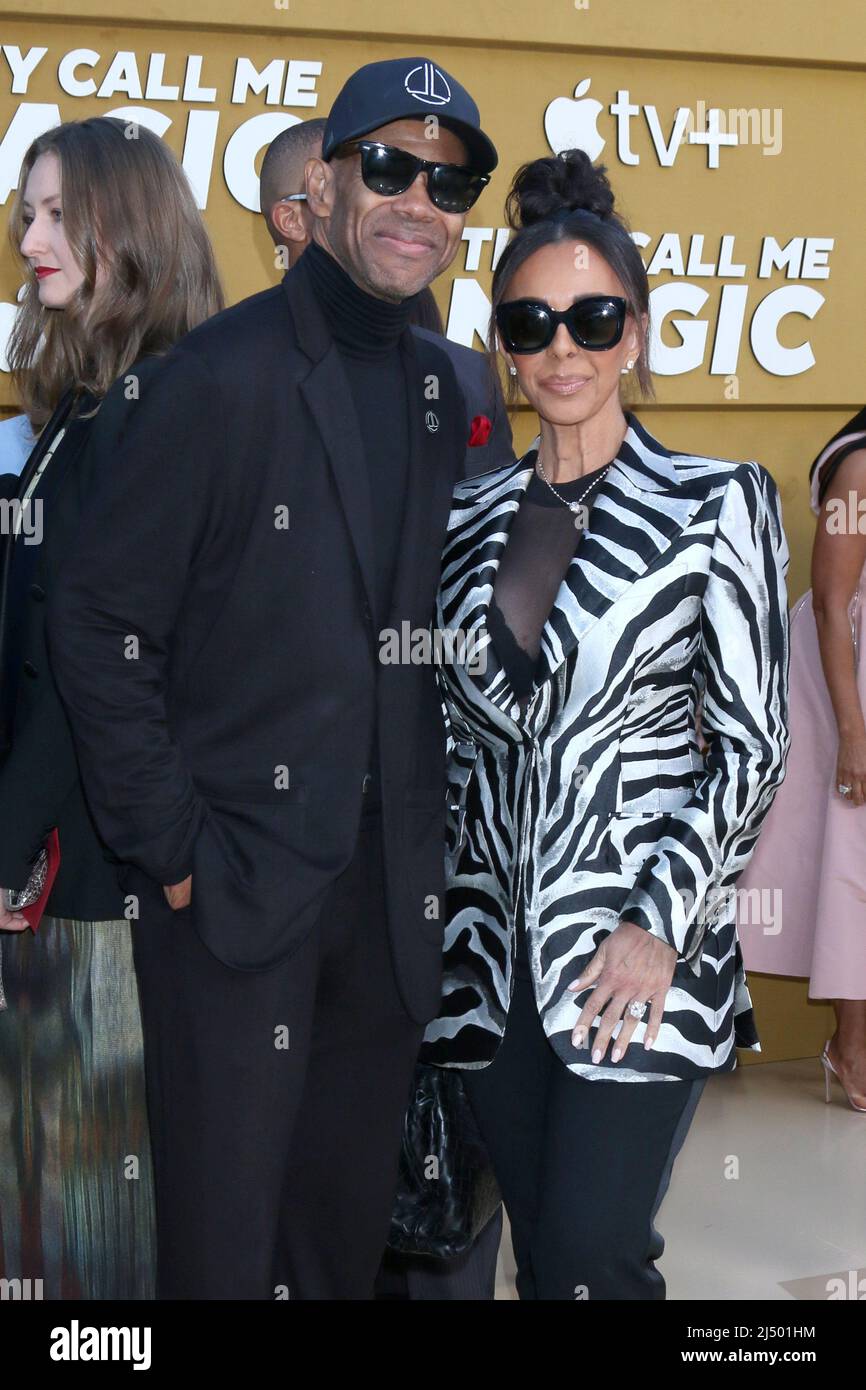 LOS ANGELES - APR 14: Jimmy Jam Harris, Lisa Harris at the They Call Me ...