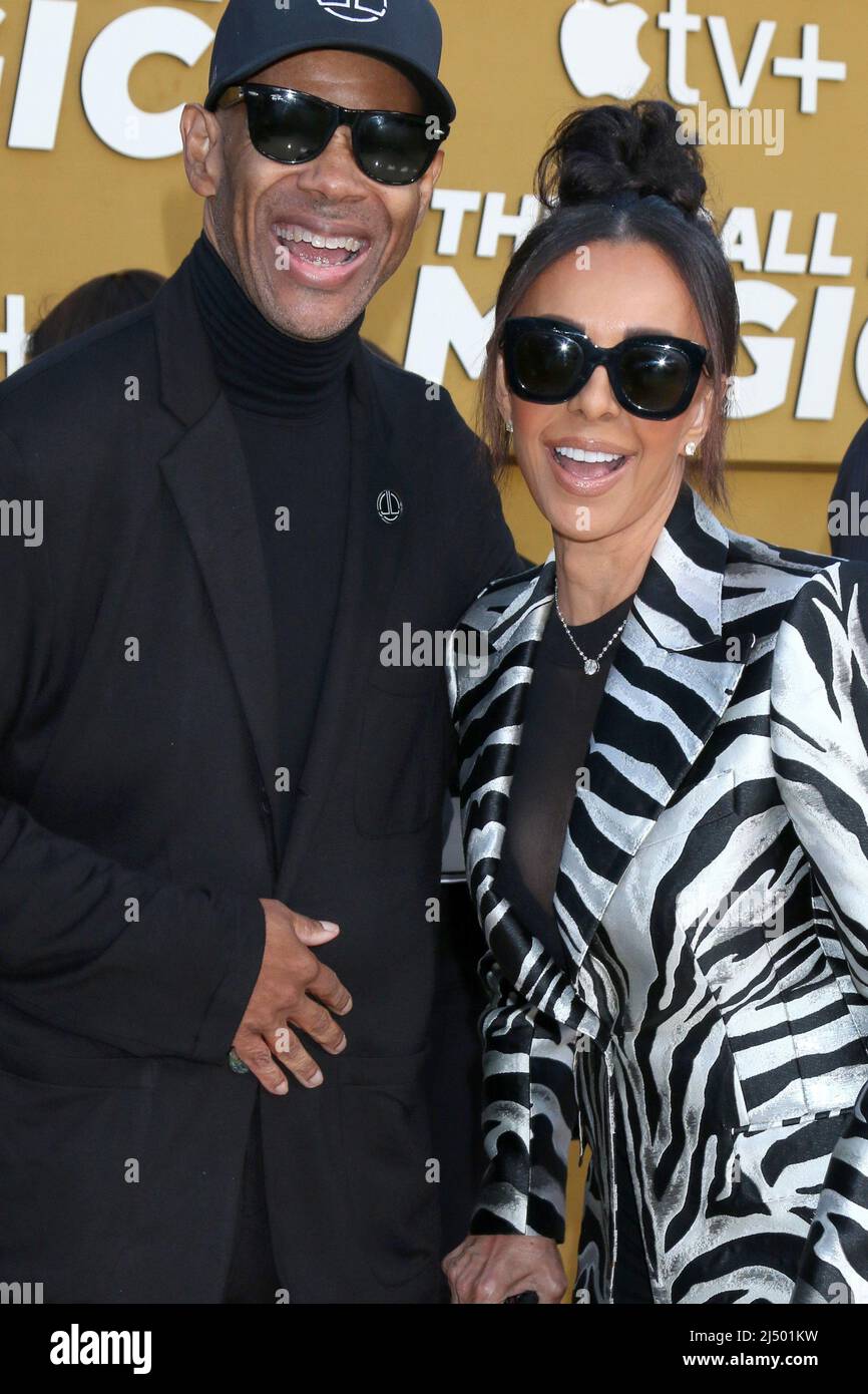 LOS ANGELES - APR 14: Jimmy Jam Harris, Lisa Harris at the They Call Me ...