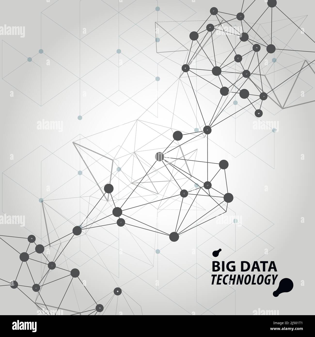 Modern vector illustration. Abstract tech background. White color ...