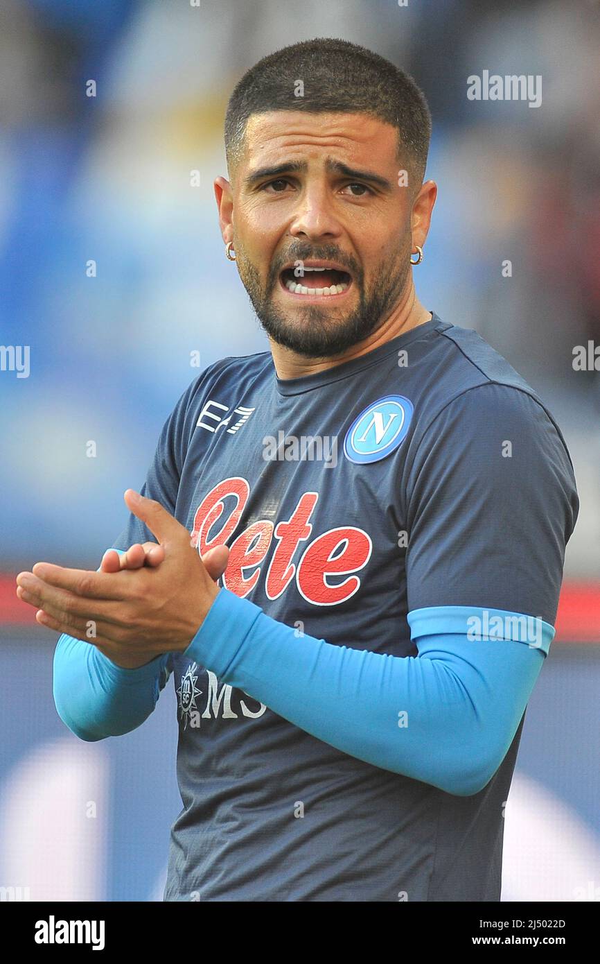 Lorenzo Insigne player of Napoli, during the match of the Italian Serie ...