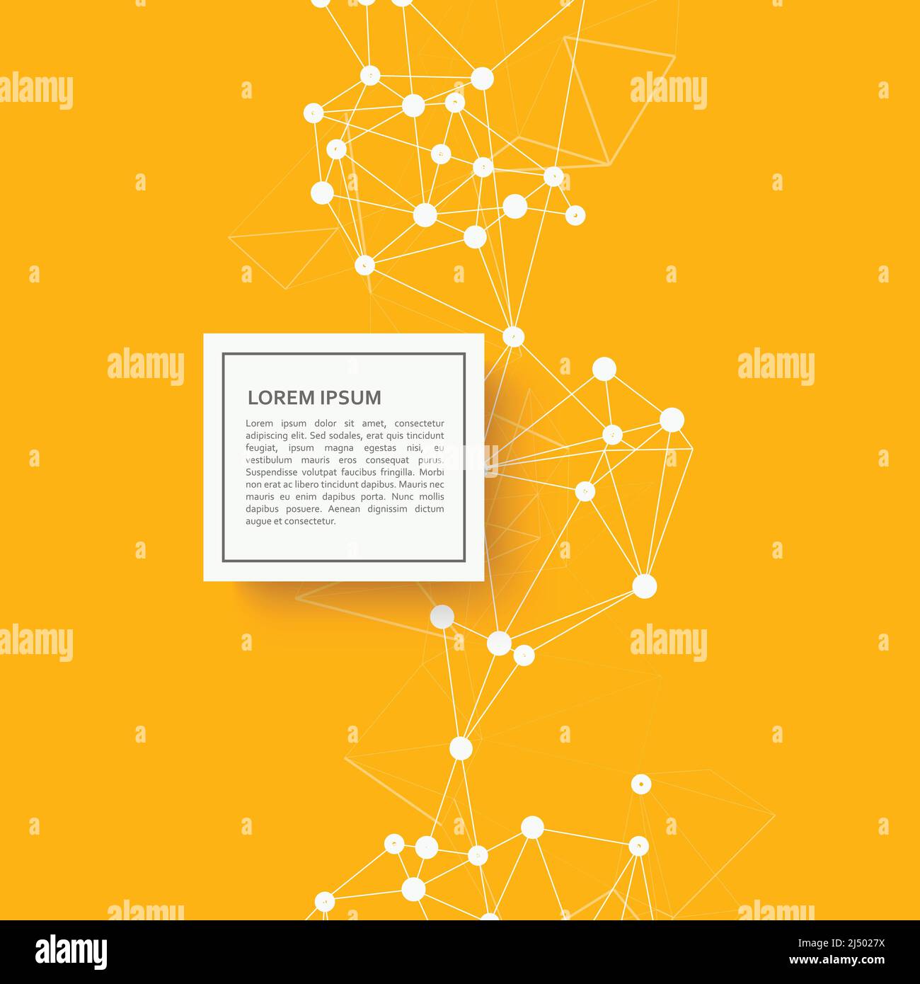 Connection dots element shape. Vector geometric background Stock Vector ...