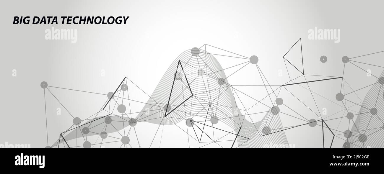 Modern pattern. Abstract modern print. Communication network. Graphic ...