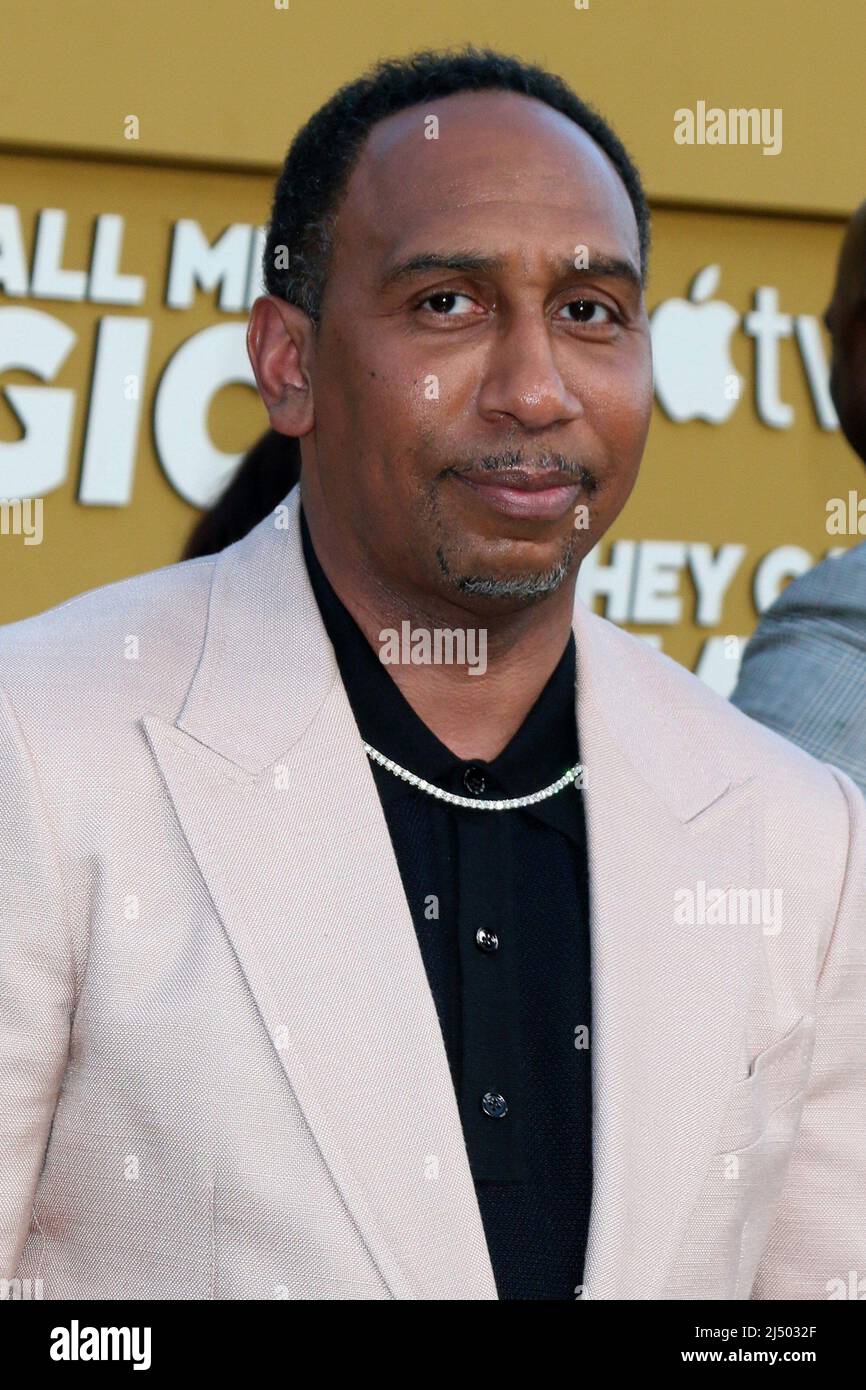 Los Angeles, CA. 14th Apr, 2022. Stephen A Smith at arrivals for THEY ...