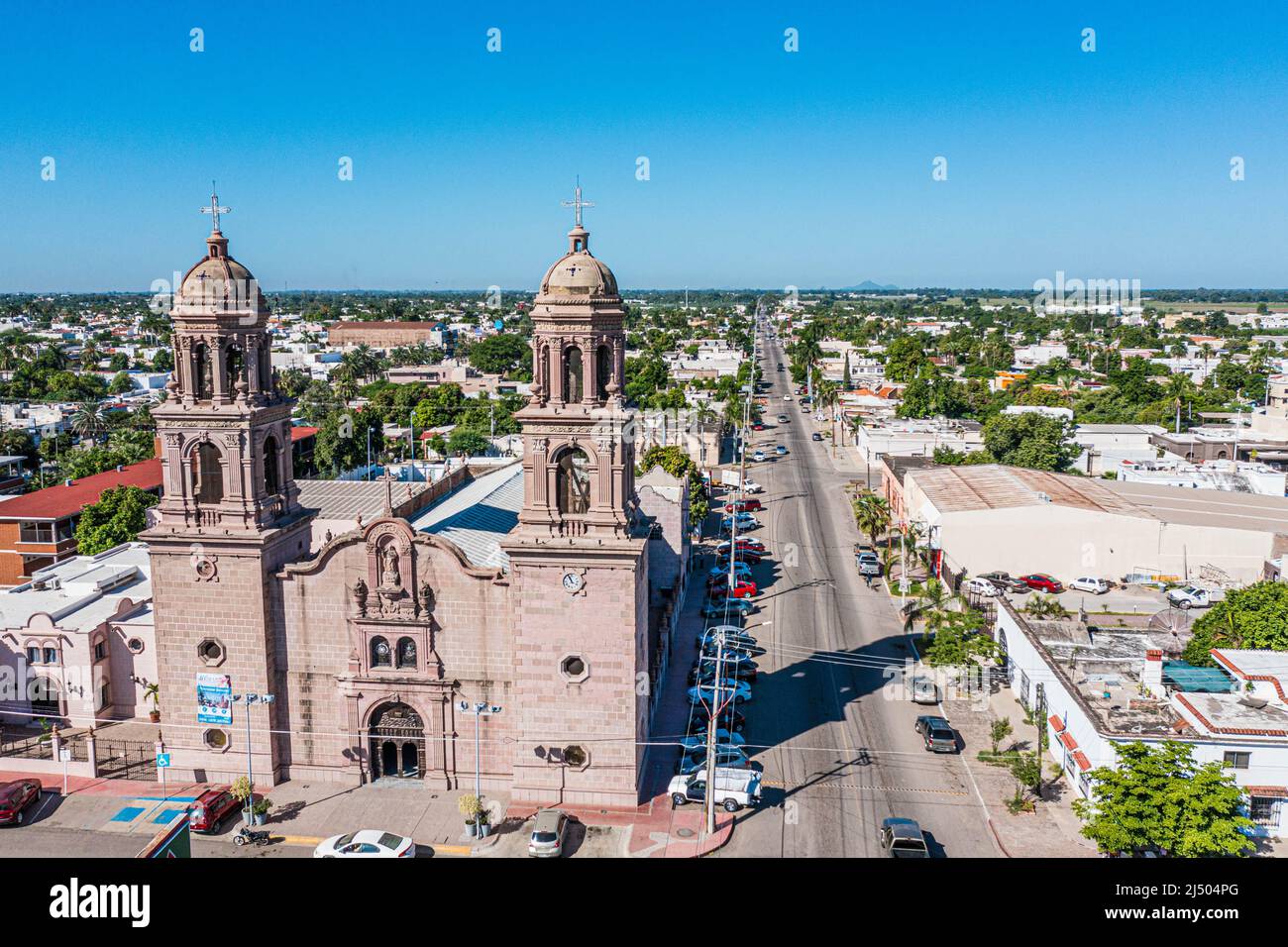 parish of the Sacred Heart of Jesus in Navojoa, Sonora Mexico. church ...