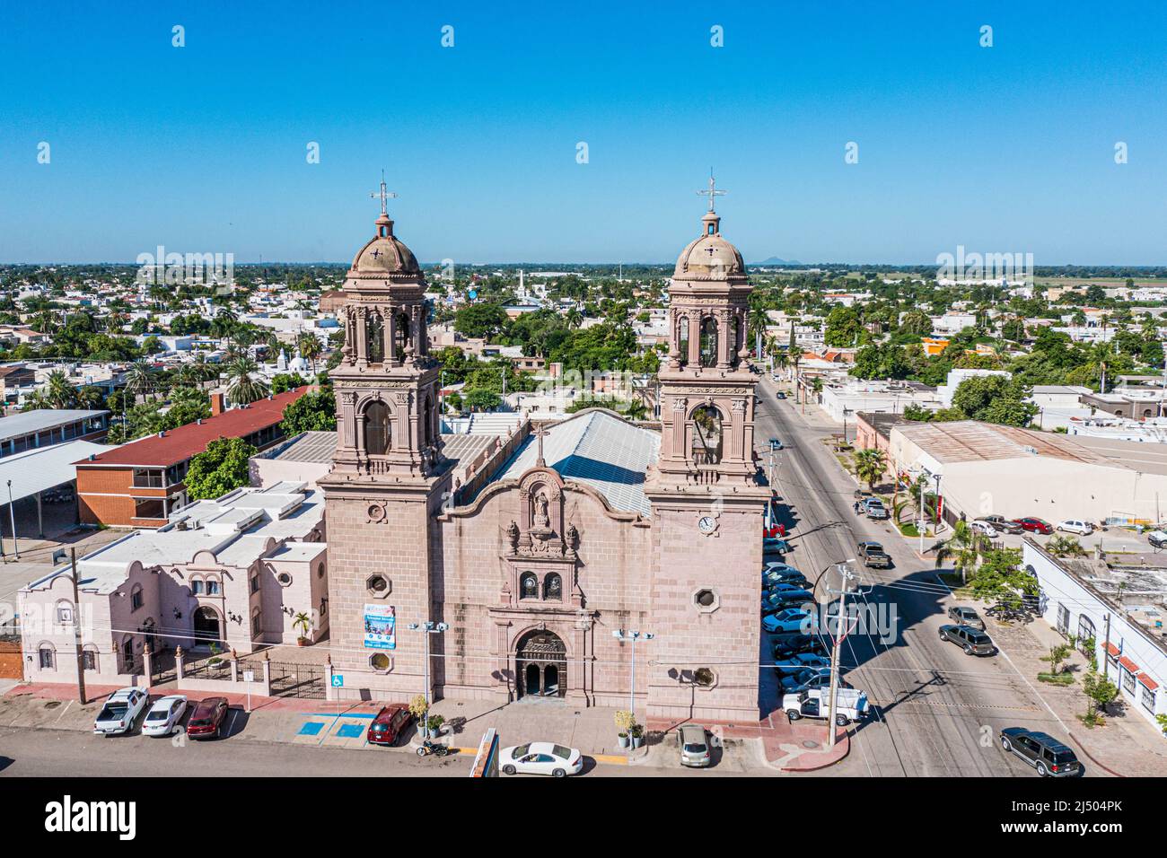 parish of the Sacred Heart of Jesus in Navojoa, Sonora Mexico. church ...