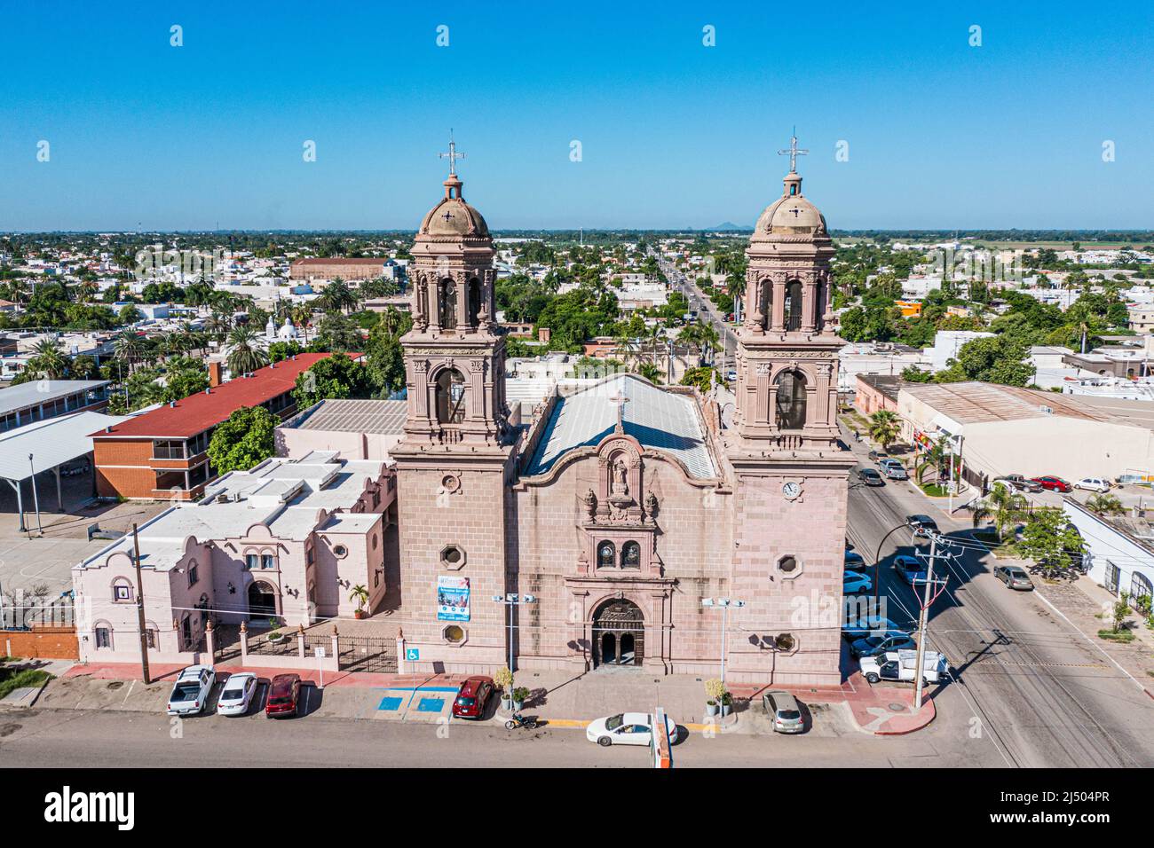 parish of the Sacred Heart of Jesus in Navojoa, Sonora Mexico. church ...