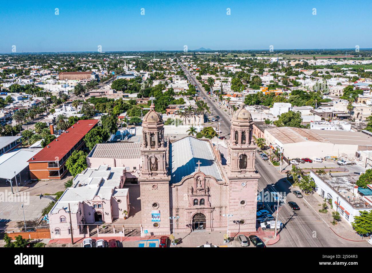 parish of the Sacred Heart of Jesus in Navojoa, Sonora Mexico. church ...