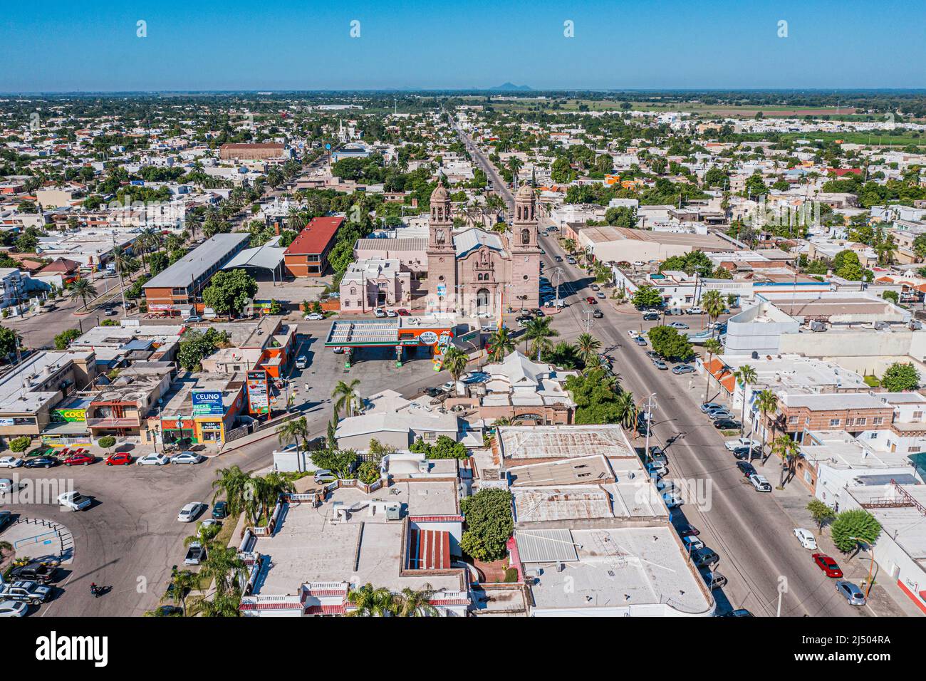 parish of the Sacred Heart of Jesus in Navojoa, Sonora Mexico. church ...