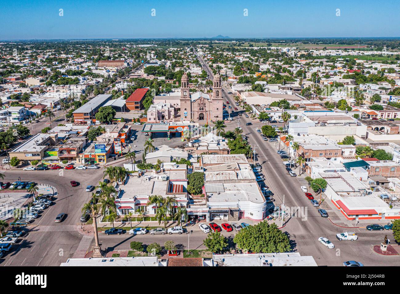 parish of the Sacred Heart of Jesus in Navojoa, Sonora Mexico. church ...