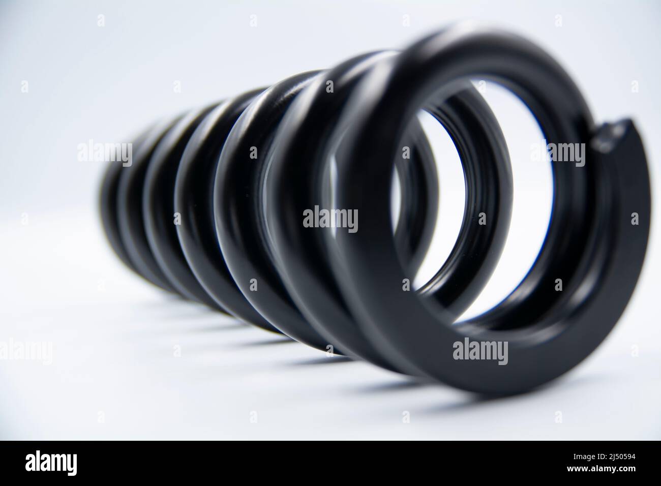 Loops inside coil springs Stock Photo - Alamy