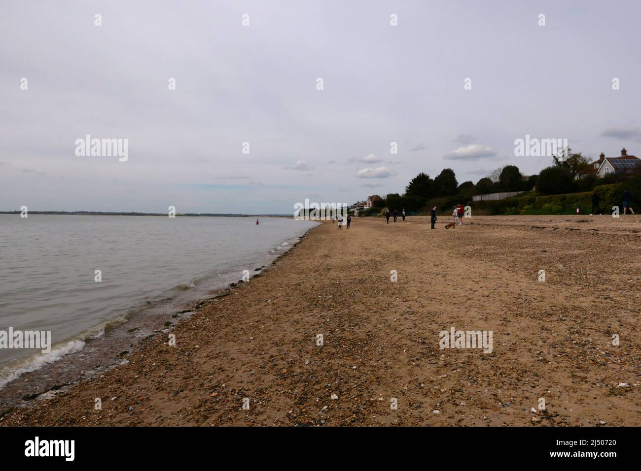 Residents in Mersea Island enjoyed the beach in East Mersea on Easter ...