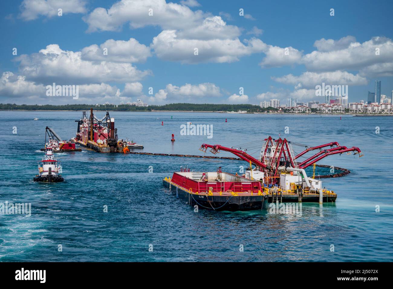 Dredging operation hi-res stock photography and images - Alamy