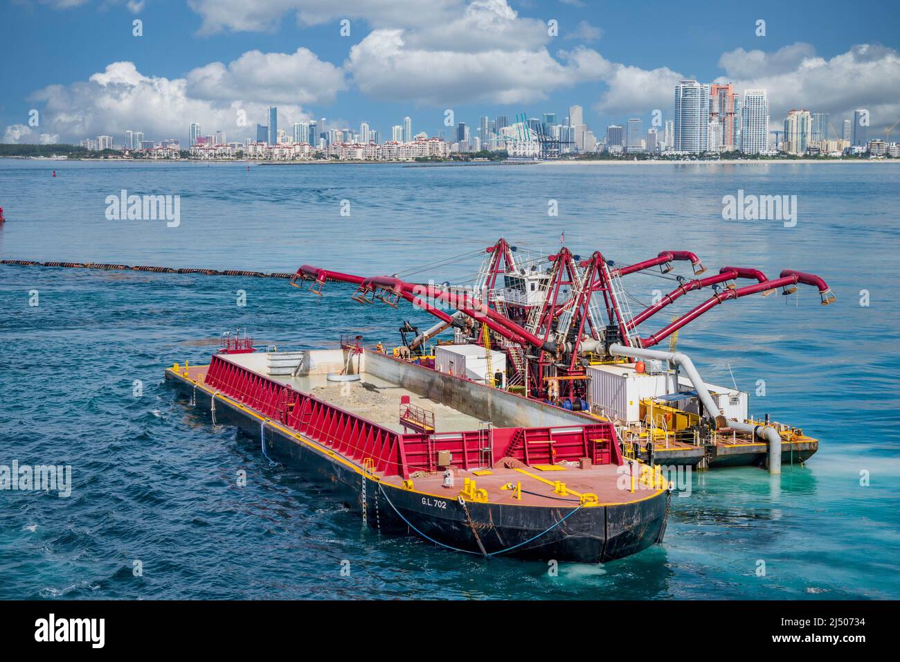 Dredging operation hi-res stock photography and images - Alamy