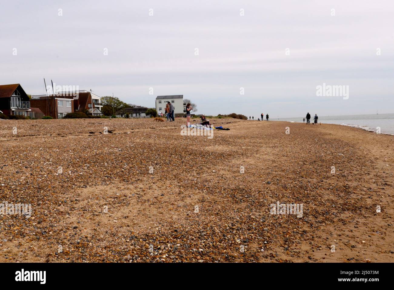 Residents in Mersea Island enjoyed the beach in East Mersea on Easter ...