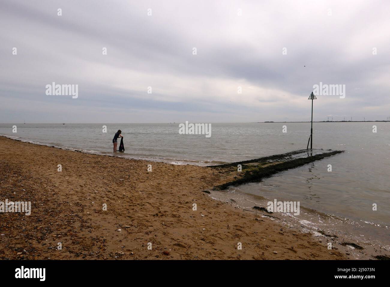 Residents in Mersea Island enjoyed the beach in East Mersea on Easter ...