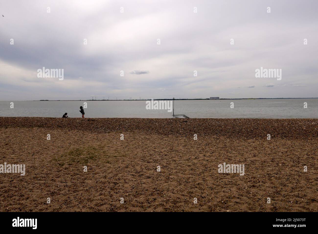 Residents in Mersea Island enjoyed the beach in East Mersea on Easter ...