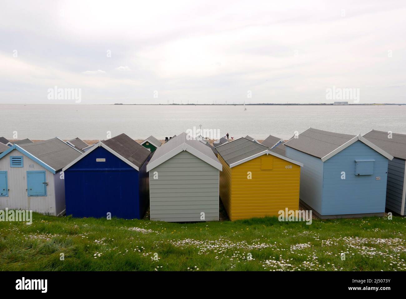 Residents in Mersea Island enjoyed the beach in East Mersea on Easter ...