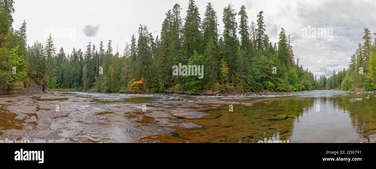 Stamp river falls hi-res stock photography and images - Alamy