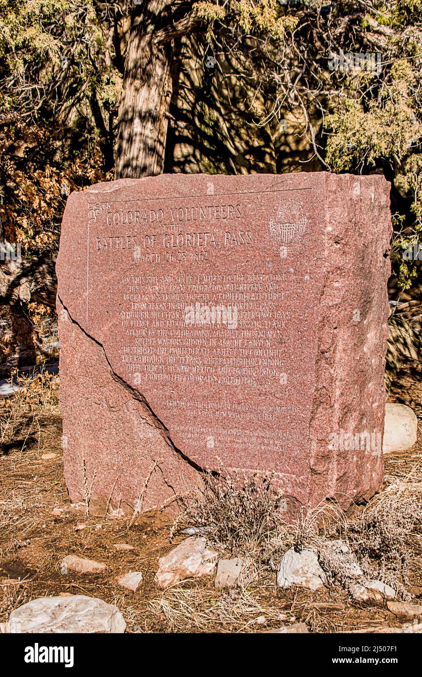 Battle at glorieta pass hi-res stock photography and images - Alamy