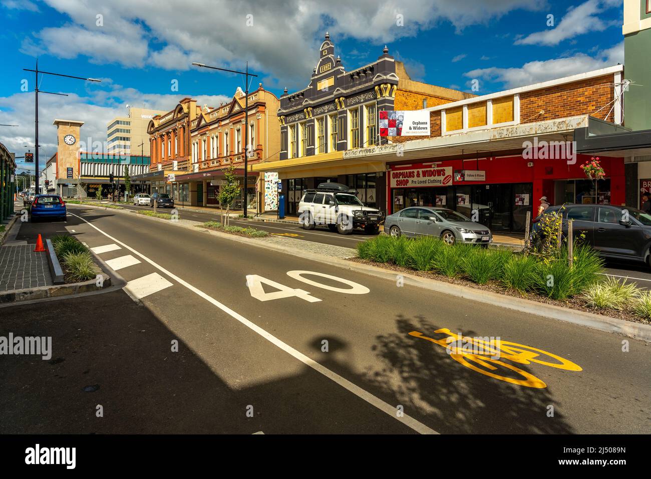 Toowoomba, Queensland, Australia - Historical buildings along Russell ...