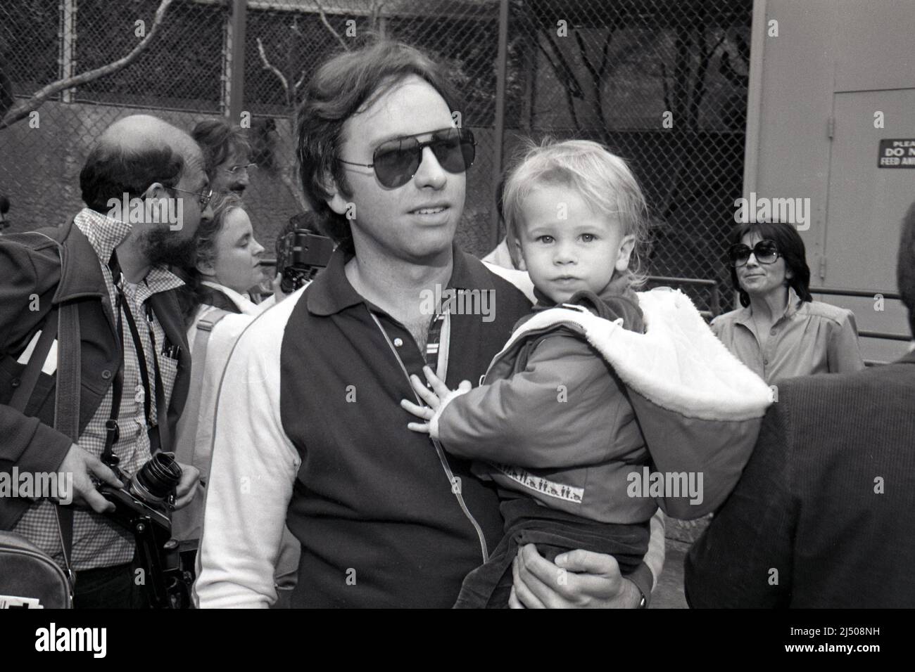 John Ritter and Jason Ritter pictured as the cast of Three's Company at ...