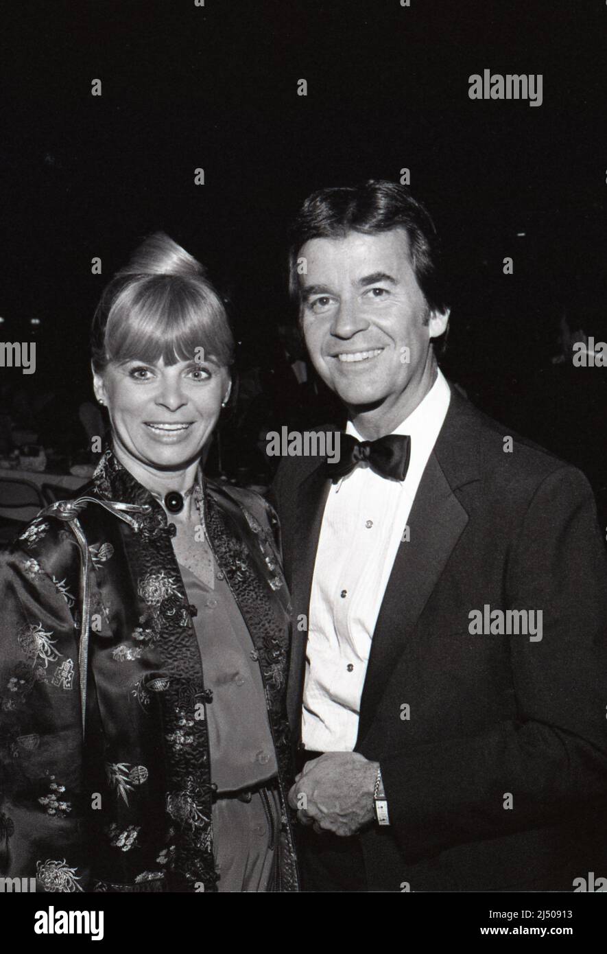 Kari Clark and Dick Clark at the 17th Annual Academy Of Country Music ...