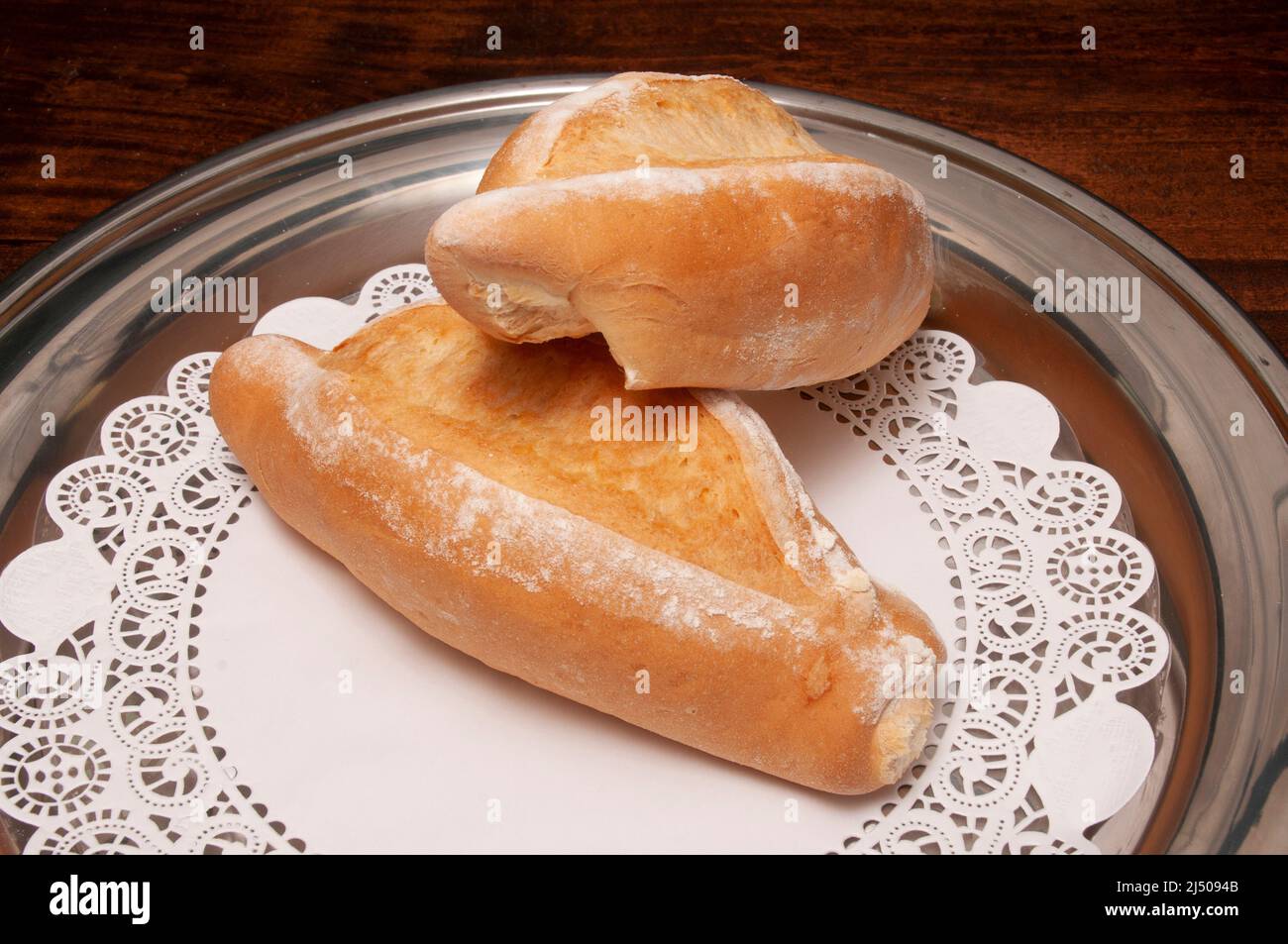 delicious bolillo bread baked in a bakery Stock Photo - Alamy