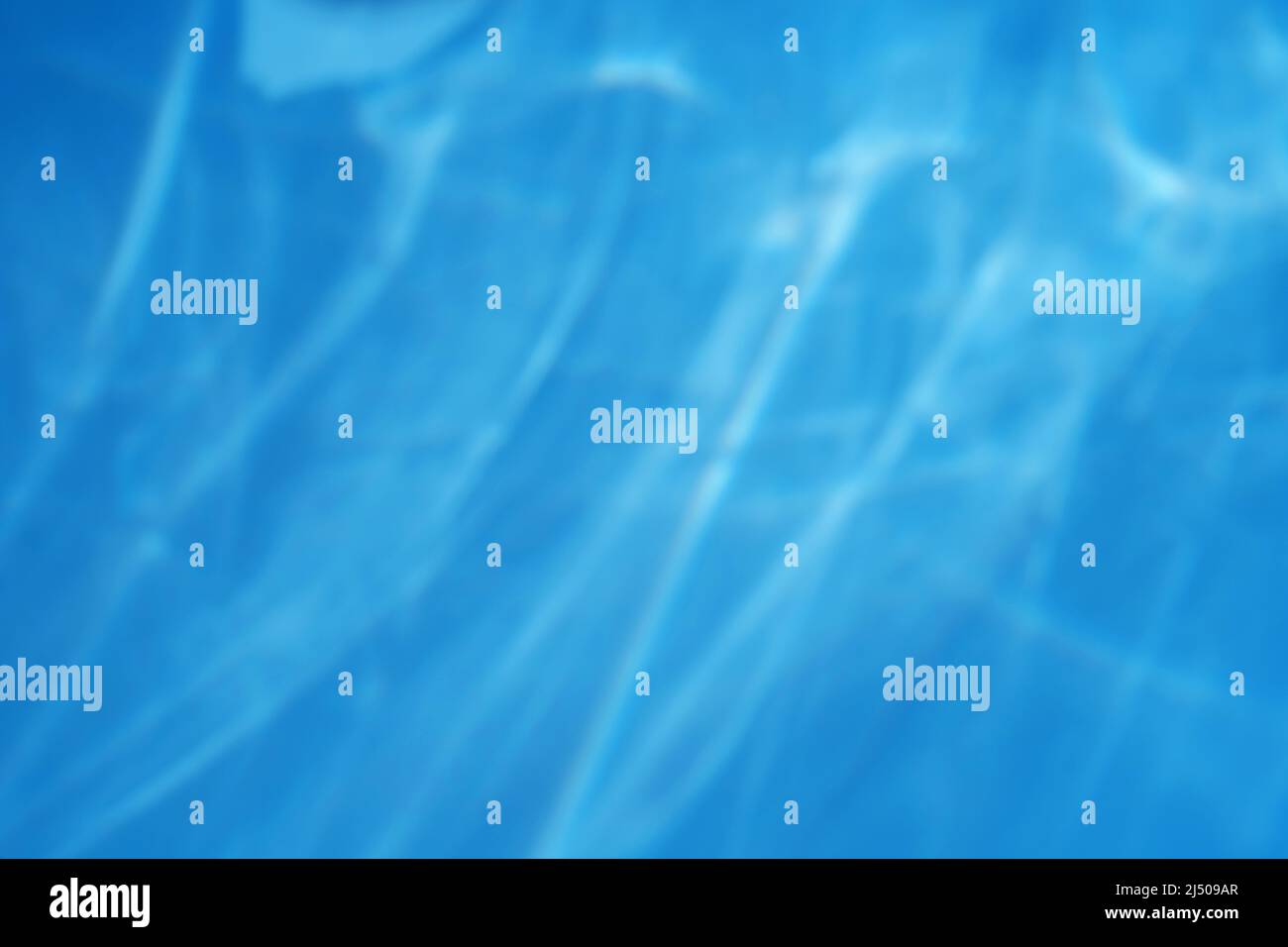 Caustic effect light refraction on blue wall overlay photo mockup ...