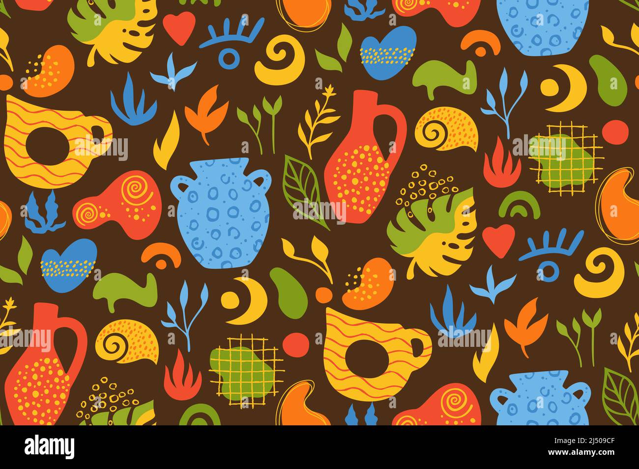 Ceramic Pot Texture Seamless