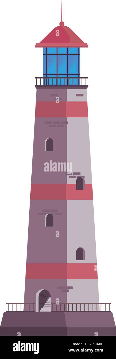 colored lighthouse design Stock Vector Image & Art - Alamy