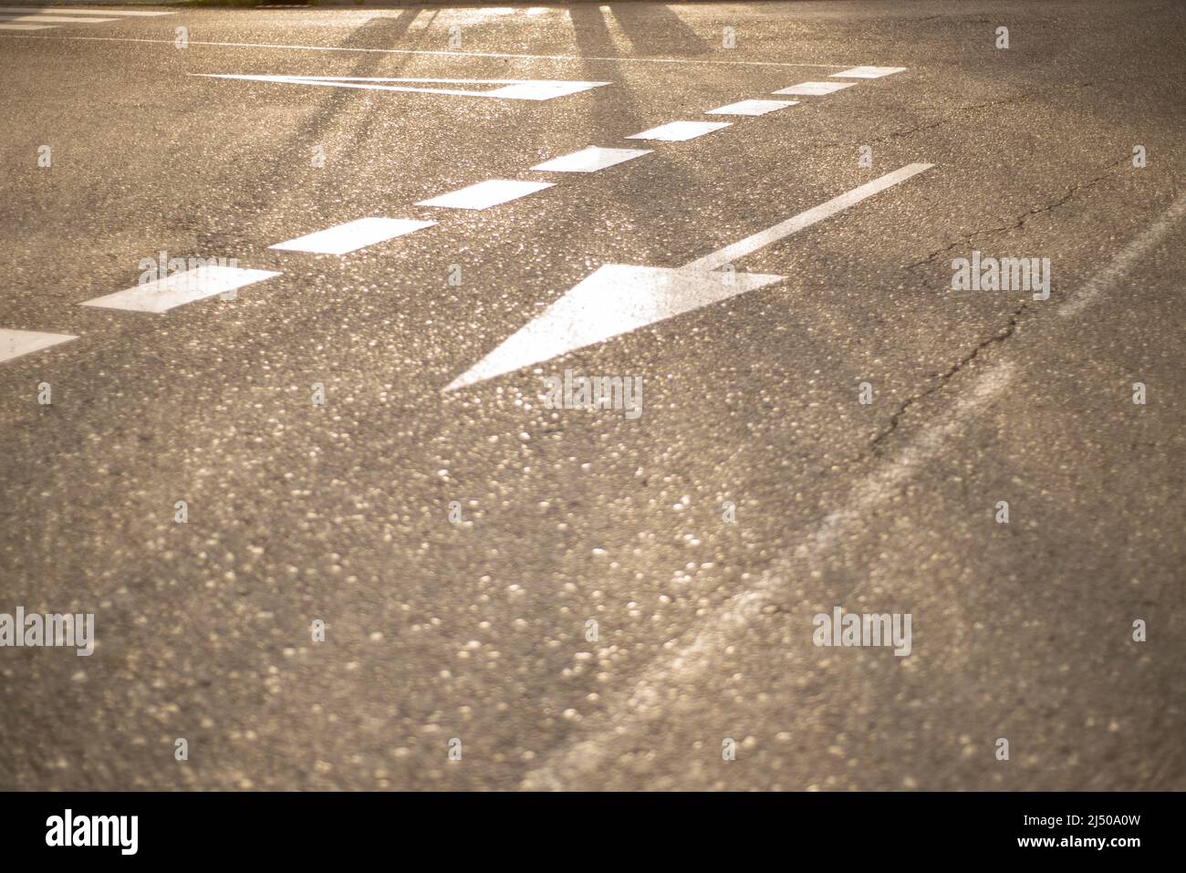 Pavement signs hi-res stock photography and images - Alamy