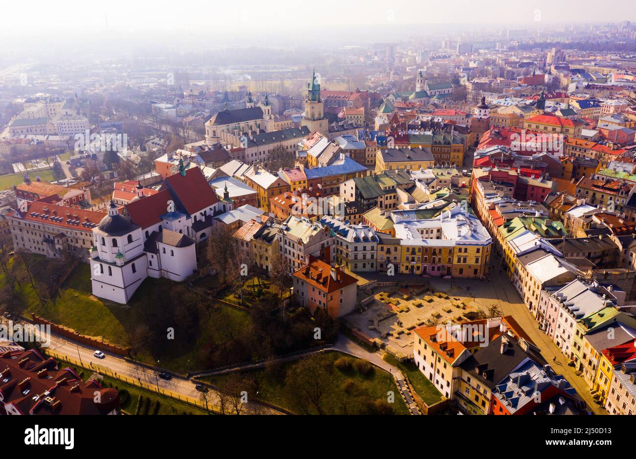 Top view lublin historical hi-res stock photography and images - Alamy