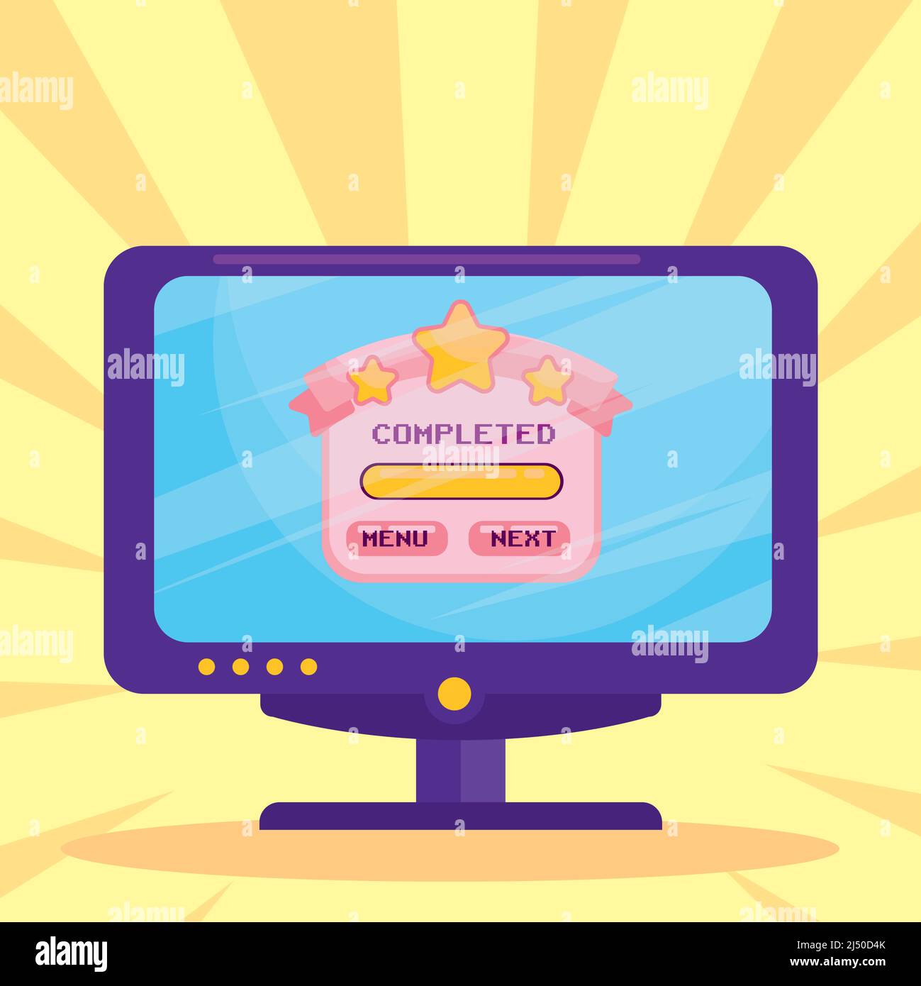 gaming monitor design Stock Vector Image & Art - Alamy