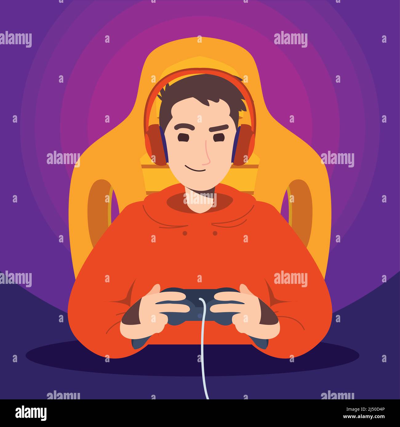 man gamer poster Stock Vector Image & Art - Alamy