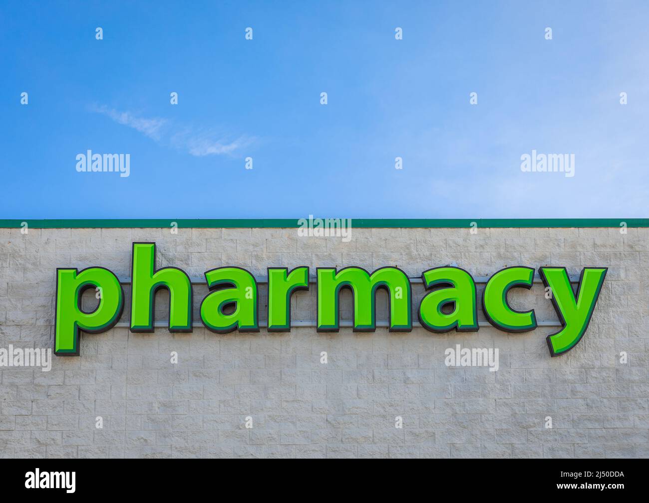 Pharmacy neon sign hi-res stock photography and images - Alamy