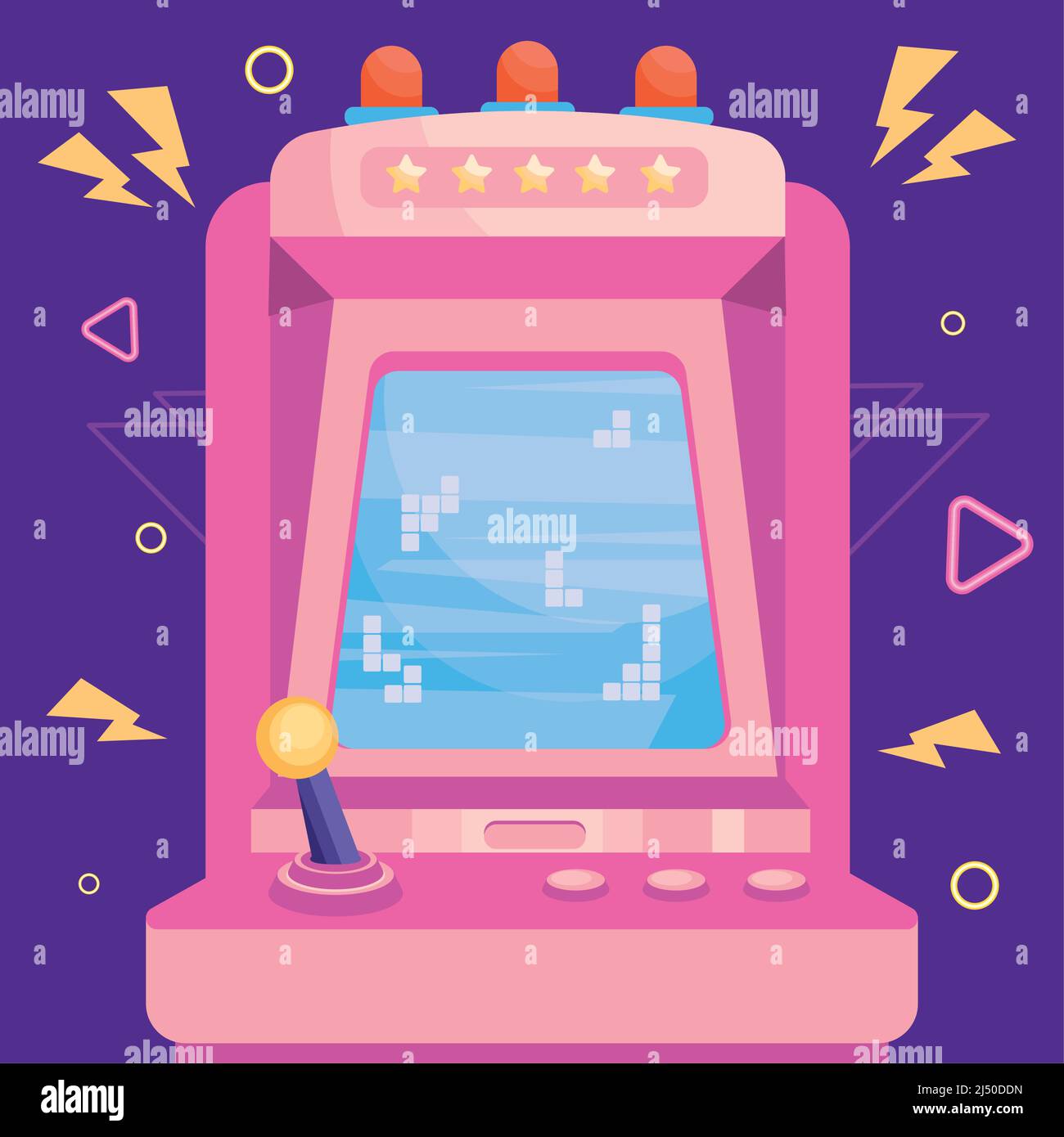 arcade machine design Stock Vector Image & Art - Alamy