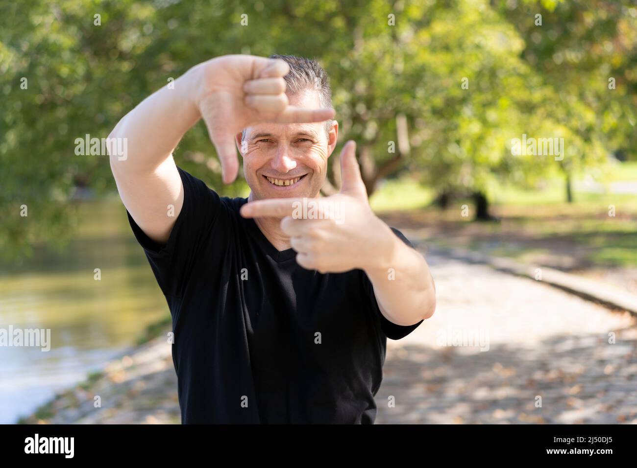 Attractive Man Hands