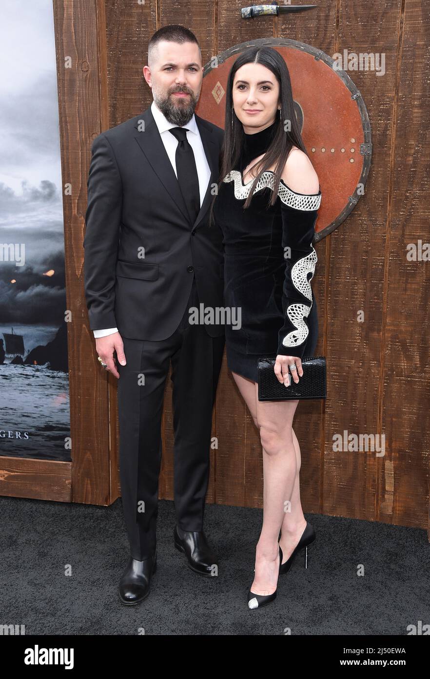 Robert Eggers and Alexandra Shaker arriving at "The Northman" L.A ...