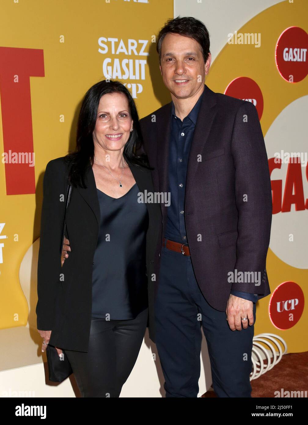 Ralph Macchio and Phyllis Fierro attending the 'Gaslit' New York ...