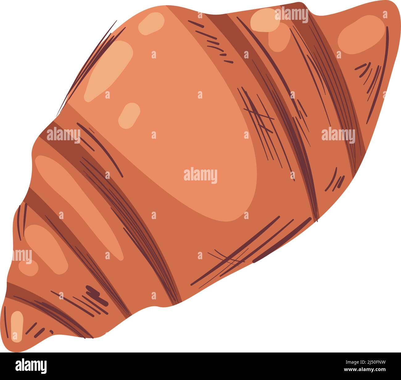 flat bread croissant design Stock Vector Image & Art - Alamy