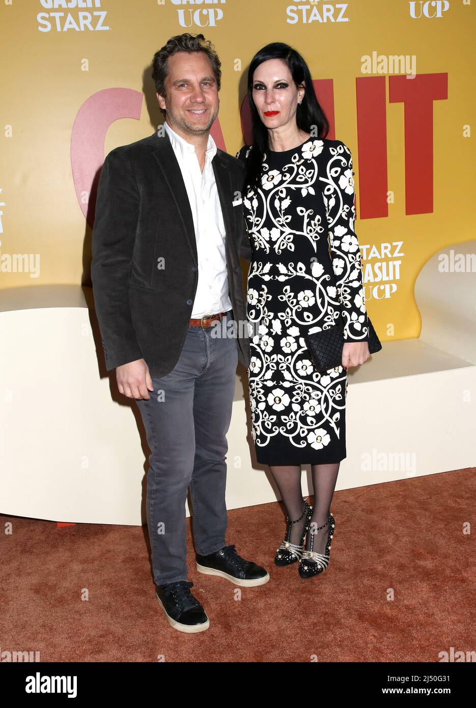 Harry Kargman And Jill Kargman Attending The Gaslit New York Premiere